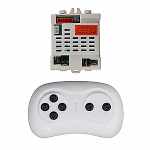 2.4G Bluetooth CST-1A FCC Remote Control and CSR-12T-1A Receiver Control Box Mother Board for Kids Powered Wheels Children Electric Ride On Car Replacement Parts