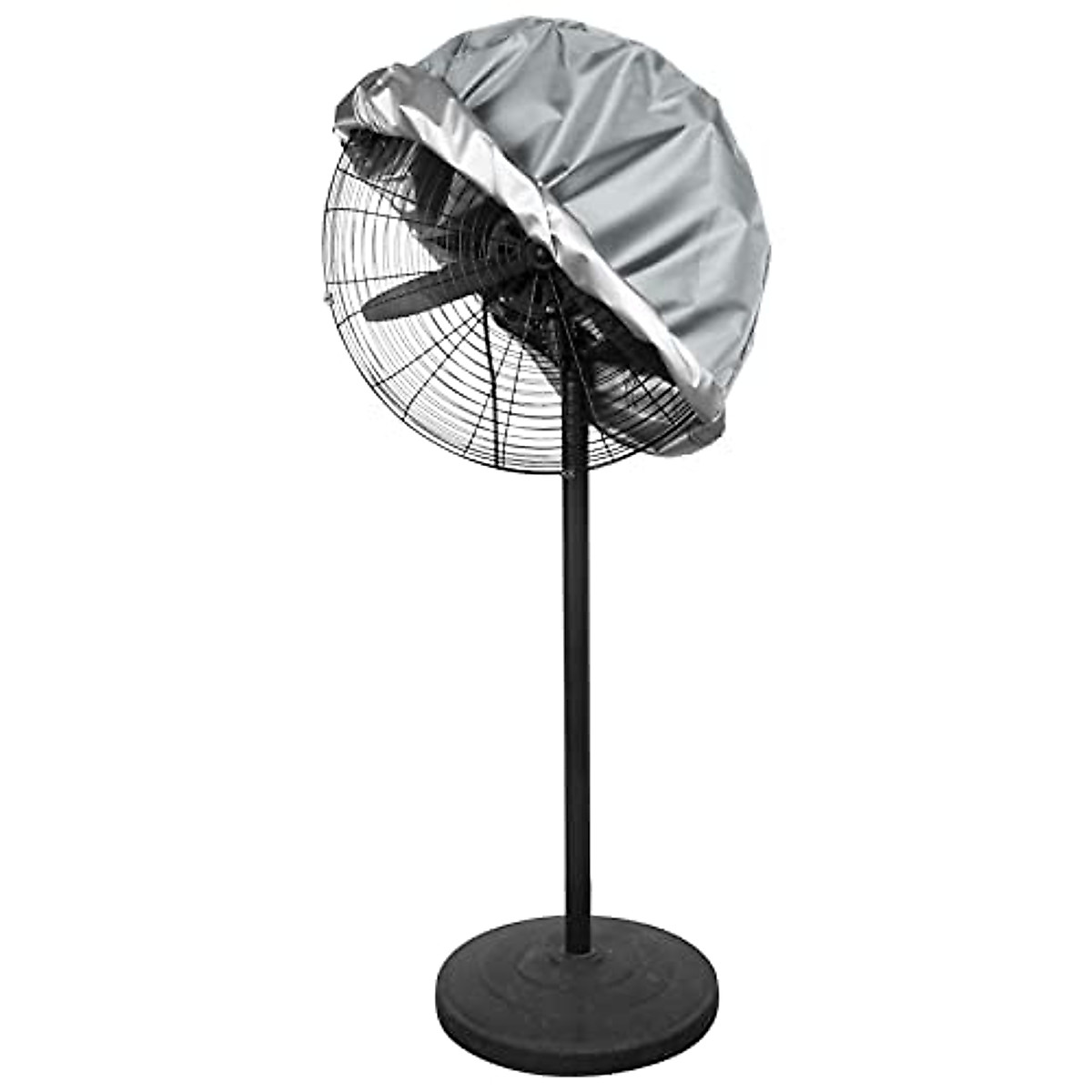 gazechimp Cover for 18-20 inch Industrial Floor Standing Fan, Sunscreen Adjustable Drawstring Resistant Reused, Grey