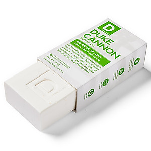 Duke Cannon Supply Co. Big Brick of Soap Bar for Men WWII Collection Smells Like Productivity (Fresh, Energizing Mint) Multi-Pack - Superior Grade, Extra Large, All Skin Types, 10 oz (3 Pack)