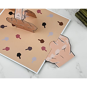 DS. DISTINCTIVE STYLE Funny Birthday Cards Middle Finger Pop Up Card Gag Gifts for Adults