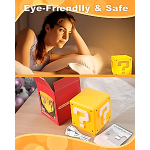 NESIMY Super Bros Toys Illusion Night Light for Kids with Game Sound Effects NightLight Decor Merchandise As Gifts for Kids and Fans (03-MLA)