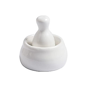 Sheskind Mini Ceramic Grinding Bowl, A Perfect Pill Crusher, Also Suitable for Crushing Spices, Herbs, etc