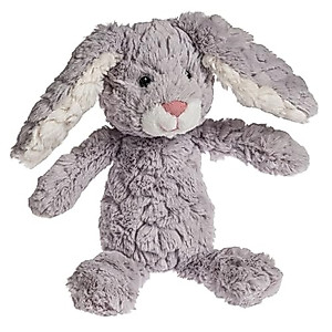 Mary Meyer Putty Stuffed Animal Soft Toy, 11-Inches, Grey Shadow Bunny