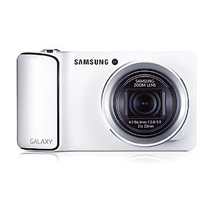 Factory Unlocked Samsung Galaxy Camera EK-GC100 8GB White, Android OS, v4.1 (Jelly Bean) 3G Unlocked HSDPA 850 / 900 / 1900 / 2100 (International Version - No Warranty)