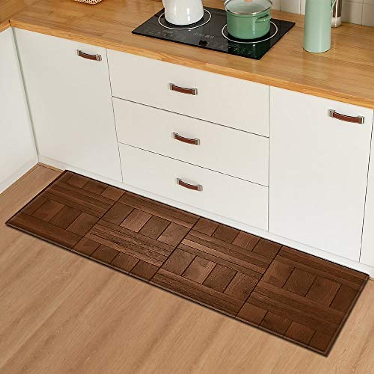 Kitchen Mat Doormat Home Hallway Floor Decoration Bedroom Living Room Carpet Bathroom Non-Slip Absorbent Rug A16 60x180cm