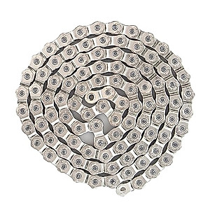 MAKELEN Half Link BMX Bike Chain 1/2 x 1/8 inch Professional BMX Chain 5000 Pond Tensile Force 1 Speed 100 Links