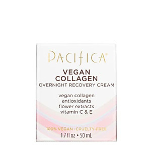 Pacifica Vegan Collagen Overnight Recovery Cream 1.7 oz