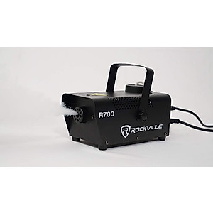 Rockville Fog/Smoke Machine w/Remote+Fluid, Quick Heatup Time (R700)