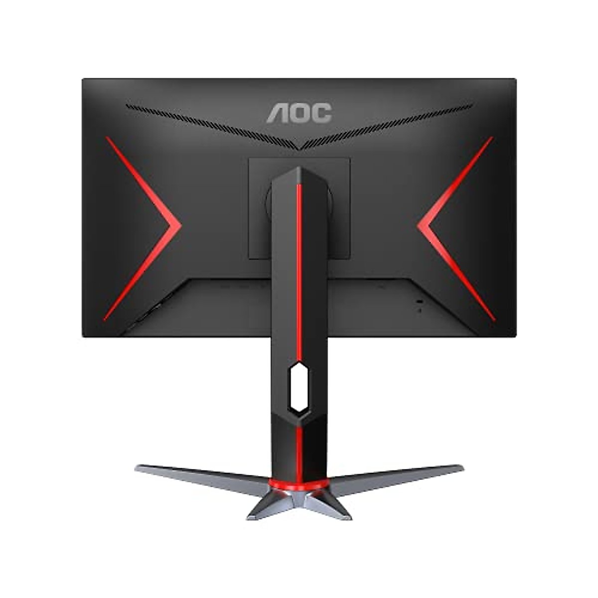 AOC 24G2 24" Frameless Gaming IPS Monitor, FHD 1080P, 1ms 144Hz, Freesync, HDMI/DP/VGA, Height Adjustable, 3-Year Zero Dead Pixel Guarantee,Black/Red