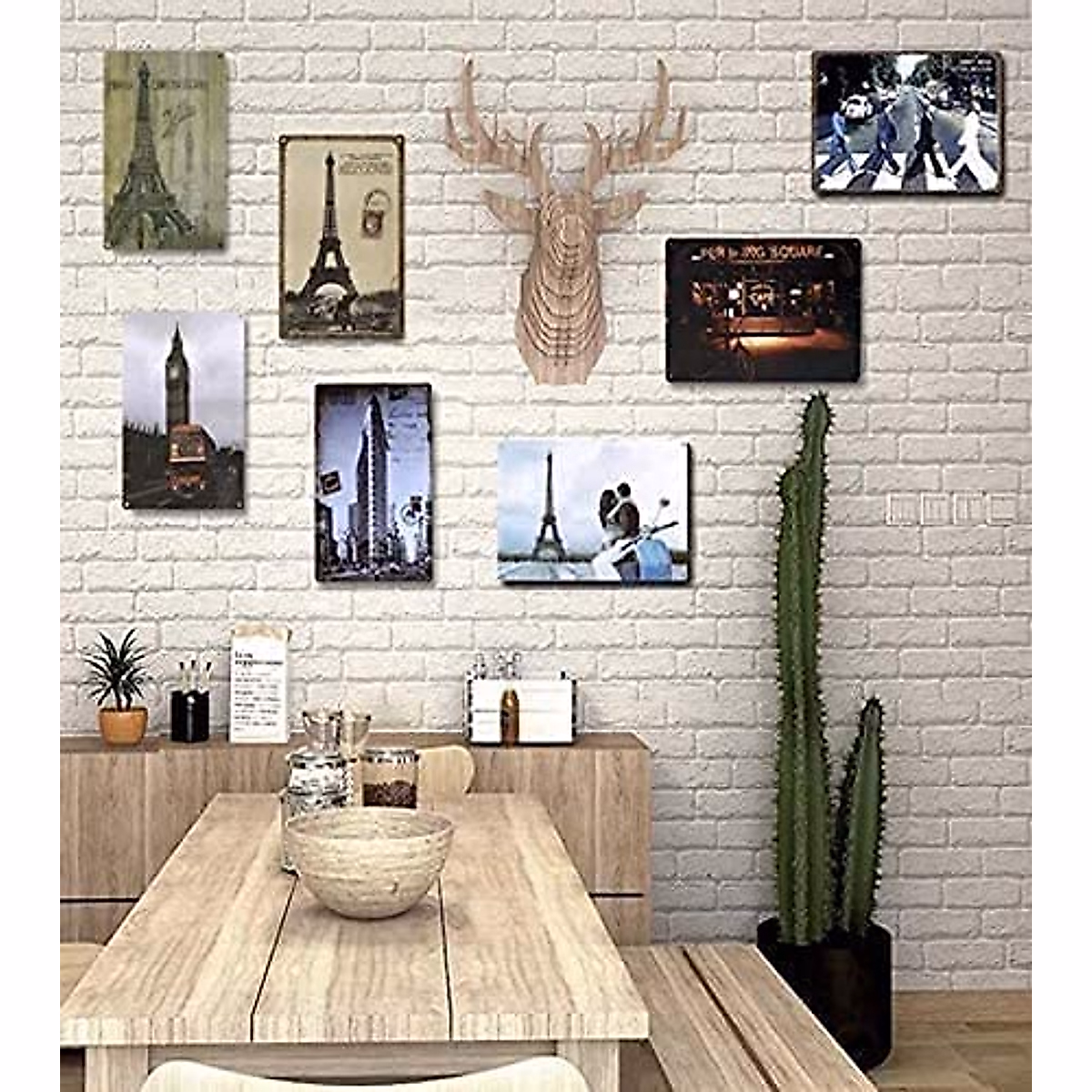 Licpact Phonetic Alphabet Morse Code Pilot Signs Poster Wall Decor Hanging Art Prints Art Decorative for Home Bedroom 8 X 12 Inches