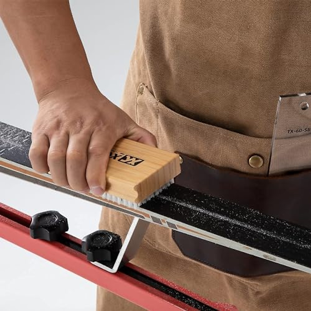 XCMAN Complete Ski Snowboard Tuning Waxing Combo Kit with Waxing Iron,Ski Wax,Side Edge Tuner,Ptex Base Repair,Gummy Stone,Diamond Stones for ski Snowboard EdgeTuning