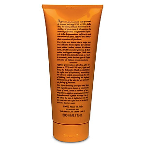 L'Erbolario Soleombra Silky After-Sun Fluid - After Sun Serum - Hydrating Sunburn Relief - Shea Butter, Argan Oil, and Quinoa Proteins - 6.7 oz