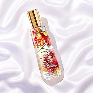Belcam Bath Therapy Luxe Perfumery Pura Vida Vanilla Rose Moisturizing Fragrance Mist, 236 mL