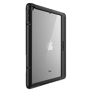 OTTERBOX Symmetry Folio Series Case for iPad (5th and 6th Generation) - Retail Packaging - Starry Night - (Clear/Black/Dark Grey Microsuede)