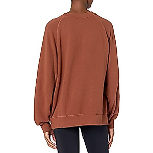 Bandier x Sincerely Jules_The Juniper Crew Neck Sweatshirt Sunbaked-M