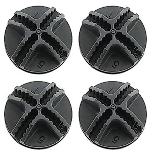 JCBIZ 20pcs Black Grid Cube Organizer Connector Plastic Rod Steel Wire Panels Mounting Connectors for Closet Storage Shelving Shoe Rack
