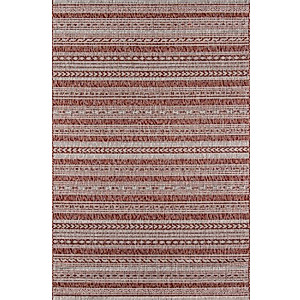 Novogratz Villa Collection Tuscany Indoor/Outdoor Area Rug, 3'3" x 5'0", Copper