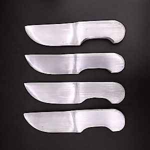 JIC Gem Selenite Crystal Knife 5.5" White Reiki Healing Stones Home Decoration 1pc
