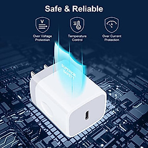 Super Fast Charger Samsung Type C for Samsung Galaxy A14 A13 5G A03S A53 A23 A54 A34 A33/S23 S22 Ultra/S21 FE/S20/A04S/Z Flip 4 3/Z Fold4,Pixel 7,USB C Wall Charger Charging Block 6FT USBC to C Cable