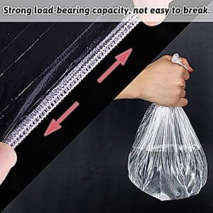Fhiny 13.8'' x 9.9'' Disposable Guinea Pig Cage Liner, 100 PCS Plastic Rabbit Tray Liner Leak Proof Small Animal Litter Pan Bags Universal Hamster Cage Toilet Film for Bunny Chinchilla Hedgehog Bird