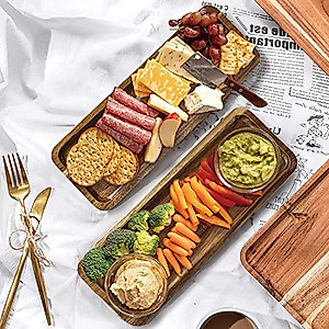 Bathroom Long Vanity Trays, 1-Pc, Wooden Toilet Tank Storage Tray, Farmhouse Wood Tray Kitchen Living Room Counter Top Organizers for Small Things, Dressing Table Sink Holders