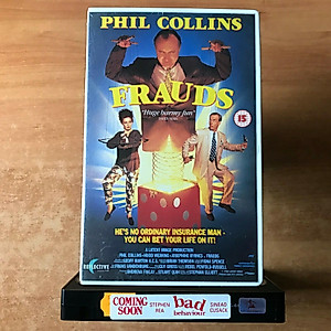 Frauds (1993) Crime Thriller [Big Box] Rental; Phil Collins / Hugo Weaving - OOP VHS