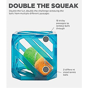 Outward Hound Puzzle Cube Interactive Squeaky Dog Toy