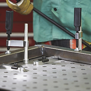 Klutch Welding Table Workhold Accessory Base Kit 32-Pcs.