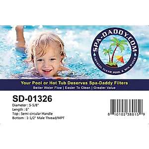 Spa-Daddy SD-01326 Filter - Maax Spas 25 - Replaces PMAX25P4 | 5CH-25