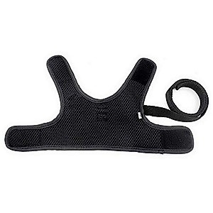 SMALLLEE_LUCKY_STORE Police Print Soft Mesh Denim Cat Harness and Leash Set for Walking Escape Proof Adjustable No Pull Choke Boy Small Puppies Kitten Rabbit Dog Harness Vest, Dark Blue L