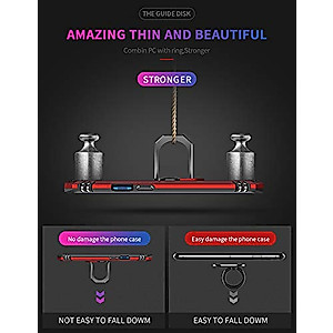 OnePlus 7 Pro Case Military Protection with Built-in 360 Rotation Kickstand Support Car Magnetic Holder for OnePlus 7 Pro 6.67" Jade