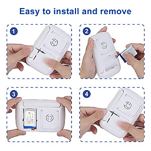 Tophinon Replacement Battery for Infant Optics DXR-8 Baby Monitor Battery Sp 803048,3.7V 1200mAh Lithium-ion Rechargeable