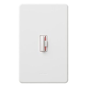 Lutron CN-600PHW-WH Ceana Single Pole 600W Preset Dimmer with Wallplate, White