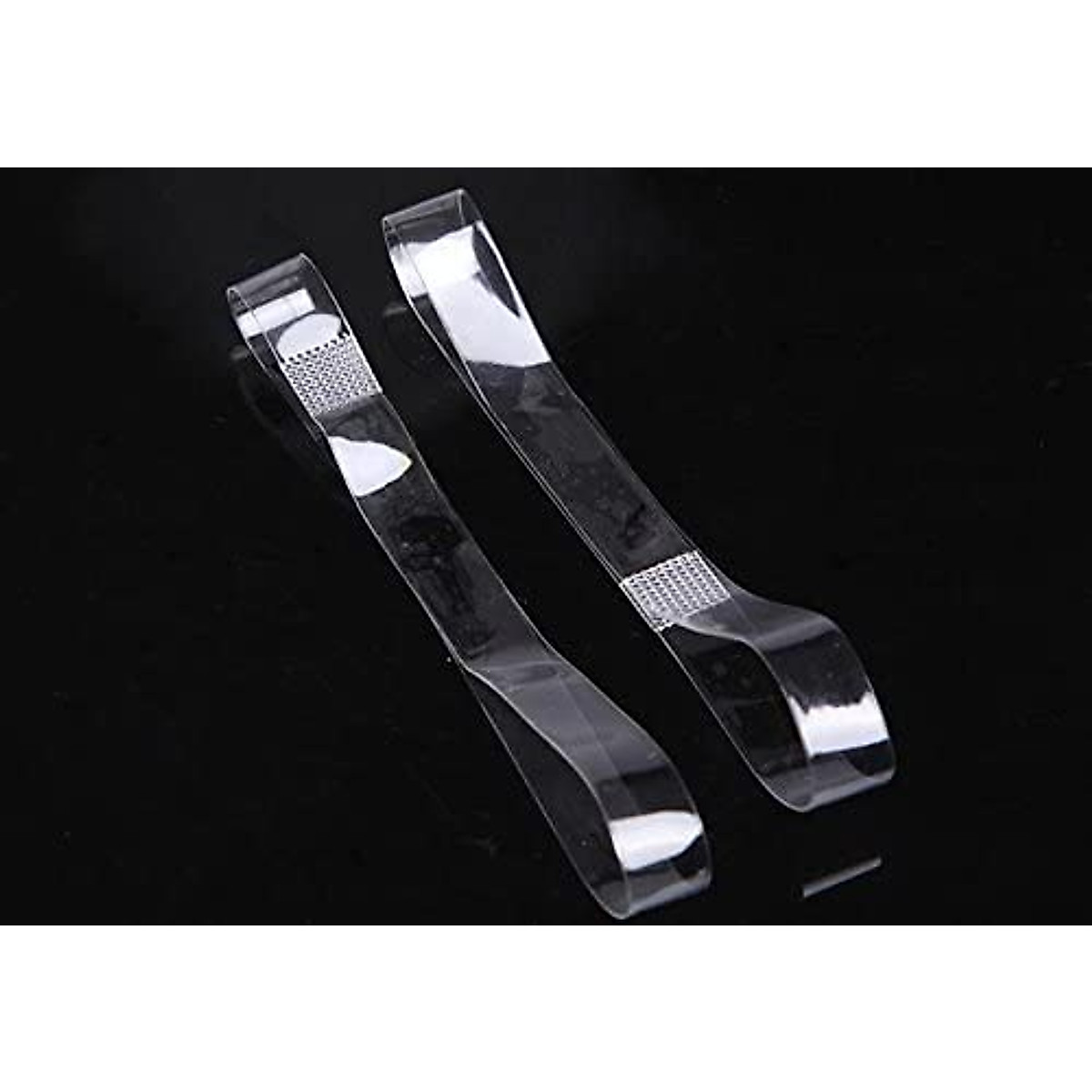 5 Pairs Womens Transparent Silicone Invisible Shoe Strap Elastic Shoes Band High Heels Anti-loose Shoelace for Holding Loose High Heel