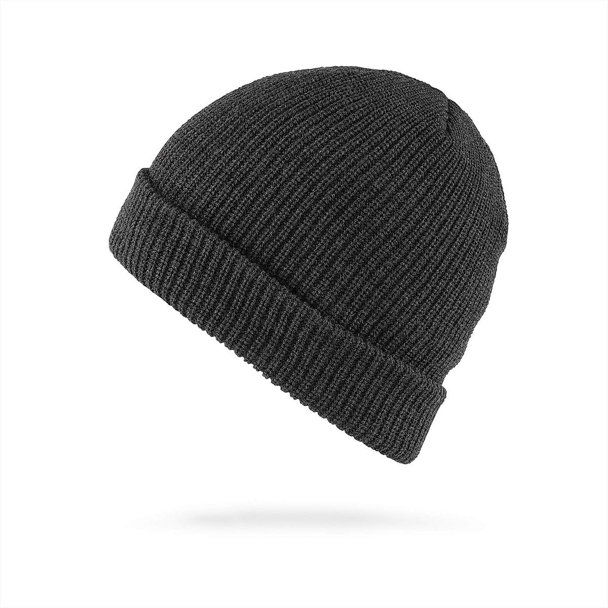 Volcom Men's Full Stone Beanie, charcoal heather, One Size