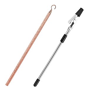 Bracelet Helper to Put on Yourself Include Bracelet Wearing Aid Hook and Clips Metal Bracelet Assistance Tool Jewelry Fastening Tools for Necklace/Watch Clasps, Zippers, Crafts, Arthritis Elderly