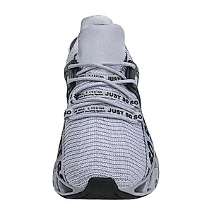 UMYOGO Mens Road Running Shoes Mesh Breathable Sneakers Lightweight Fashion Sports Gym Athletic Shoes