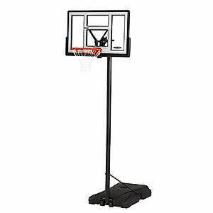 Fusion Courtside Portable Basketball System, 46 Inch Backboard