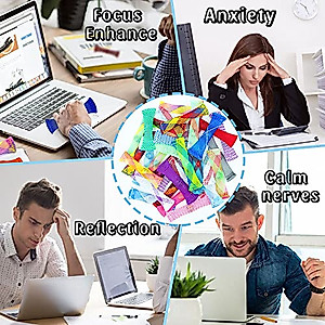 44 Pcs Mixed Color Marble Mesh FIDGET TOY Stress Relieve toy, Focus Enhance, Relieves Stress and Increase Focus for Adults and Children, has helped with ADHD ADD OCD Autism