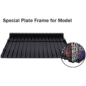 GUKEEY Gundam Model Pieces Shelves Tool Stand Holder Rack,11.4x7.5inch Plastic Tool Drawer Storage Container for Aciton Figures Model Making Accessories DIY (1PCS)