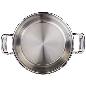 Cuisinart MultiClad Pro Stainless 6-Quart Saucepot with Cover & MultiClad Pro Stainless Steel 1-1/2-Quart Saucepan with Cover