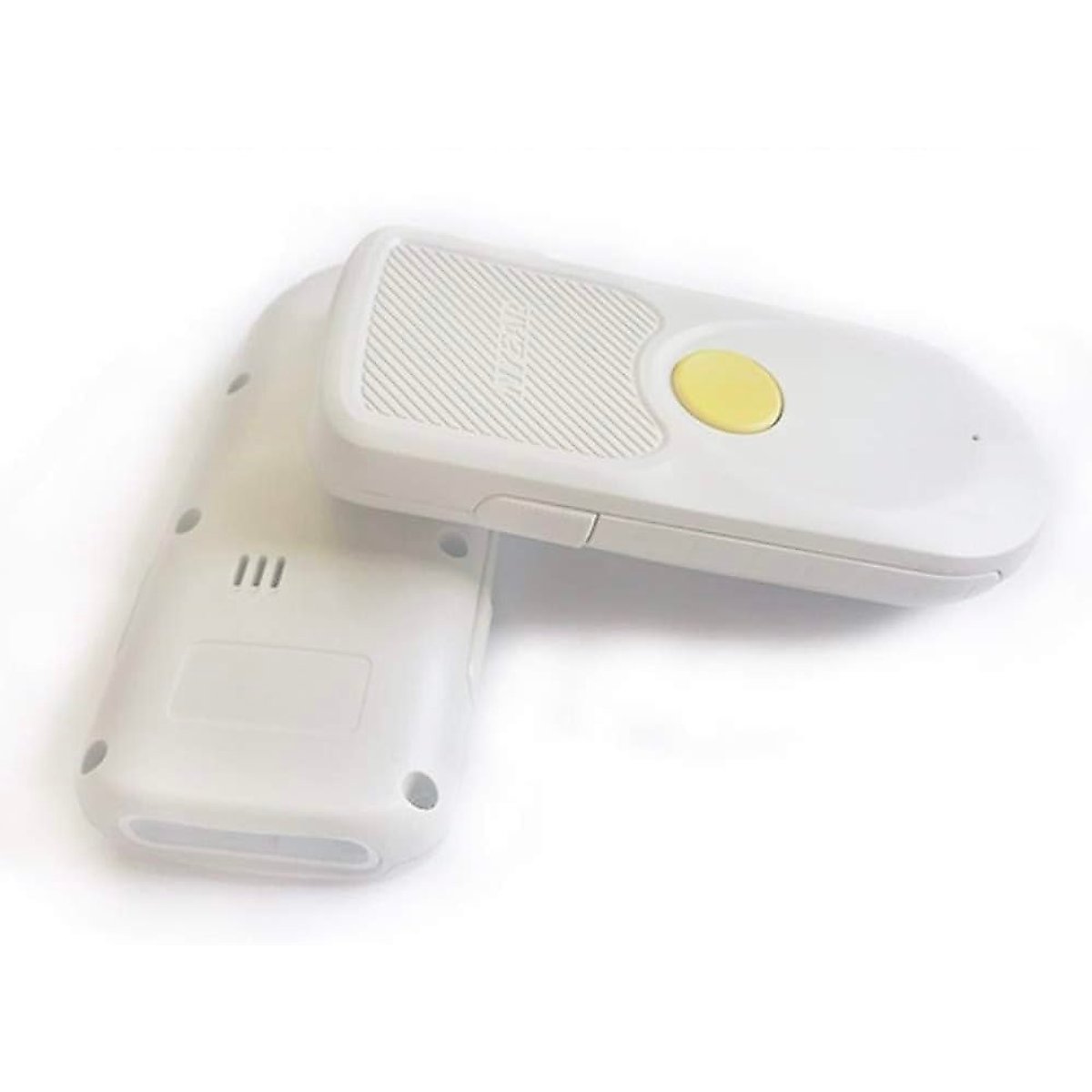 NYEAR Mini BLE Bluetooth 2D & QR & 1D CMOS Barcode Scanner with APP Without scanning Barcode to Set parameters conveniently,with Real Voice Announcement,NT1000