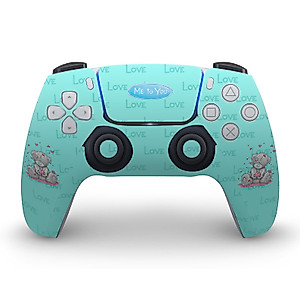 Head Case Designs Officially Licensed Me To You Love Classic Tatty Teddy Vinyl Faceplate Gaming Skin Decal Compatible With Sony PlayStation 5 PS5 Digital Edition Console and DualSense Controller