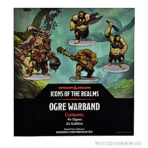 WizKids D&D Icons of The Realms: Ogre Warband