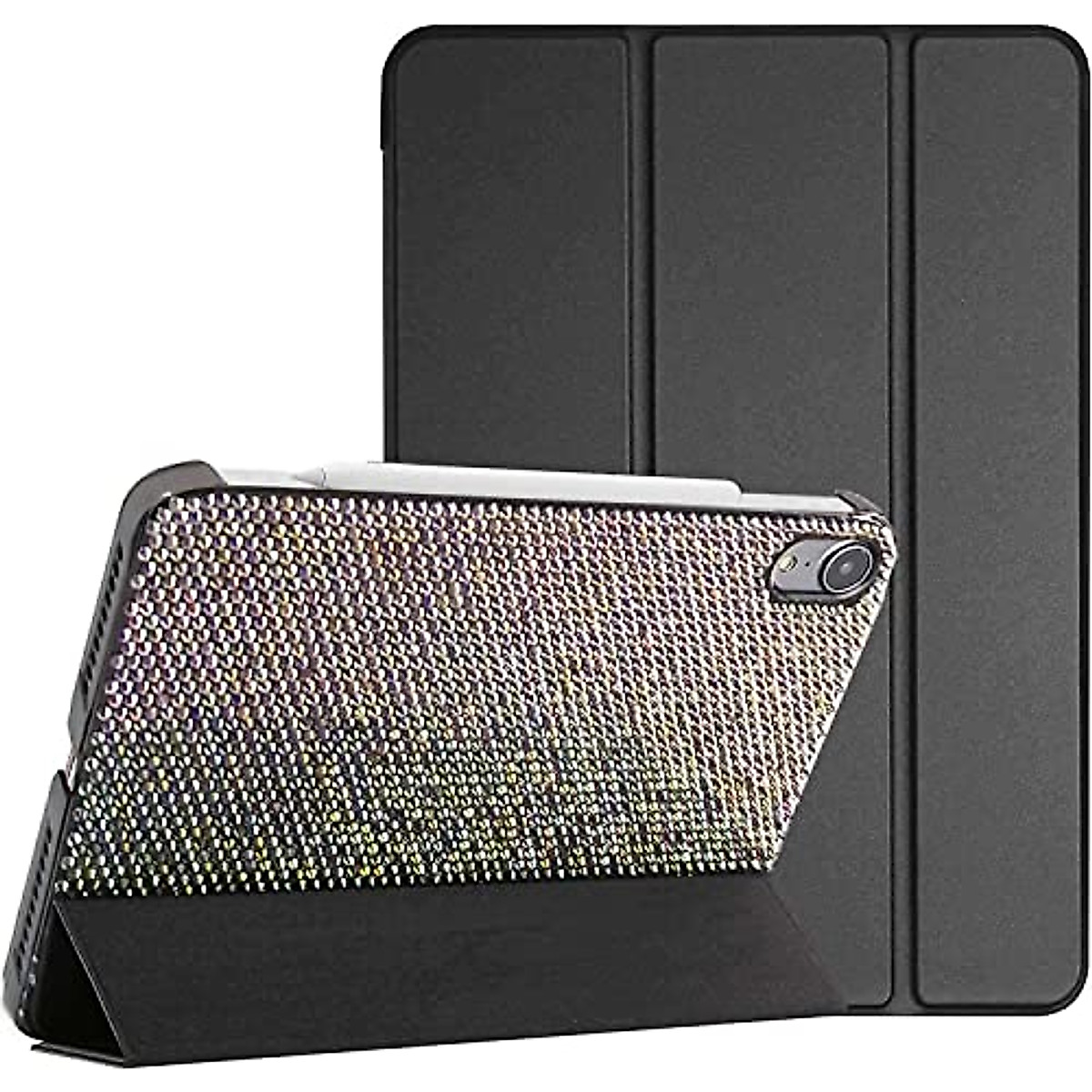 Teazgopx Bling Rhinestone iPad Mini 6th Generation Case 2021 iPad Mini 8.3 Inch Case - Over 4100 High Quality Hand Glued Diamond,Glitter Sparkle Fashion Luxury Shiny Crystal Hard Shell for women girls
