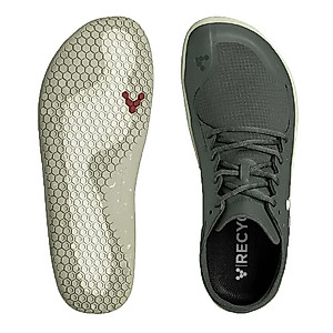 Vivobarefoot Primus Lite III All Weather, Womens Lightweight All-Weather Trainer with Barefoot Sole Charcoal