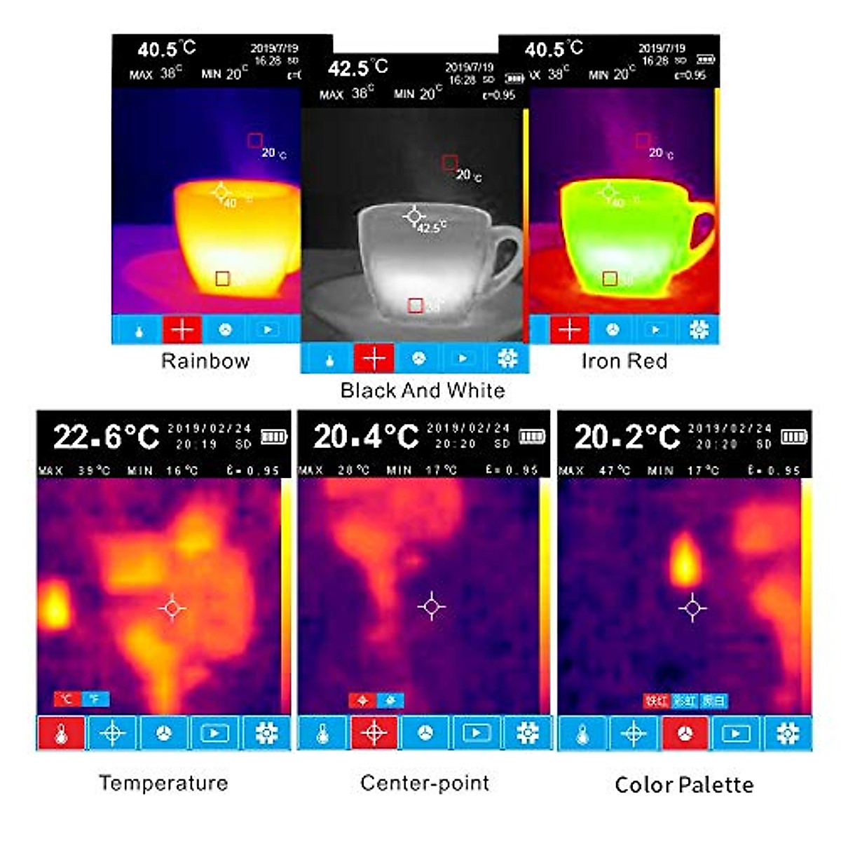 NOYAFA Thermal Imaging Device Industry& Science Infrared Thermometer