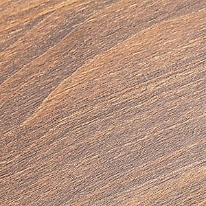 St.Mandyu 72" Solid Wood Dining Table for 8-10 Person, Modern Farmhouse Kitchen Table with Metal Frame, Sturdy Breakfast Table for Living/Dining Room,Office Desk, Brown