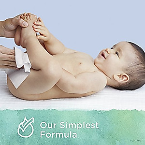 Diapers Size 5, 132 Count and Baby Wipes - Pampers Pure Protection Diapers and Aqua Pure 6X Pop-Top Sensitive Water Baby Wipes, 336 Count (Packaging May Vary)
