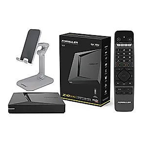 Dreamlink/Formuler Formuler Z10 Pro Max Android 10 Dual Band 5G Gigabit LAN 4GB Ram 32GB ROM 4K + Extra Cell Phone Desk Stand